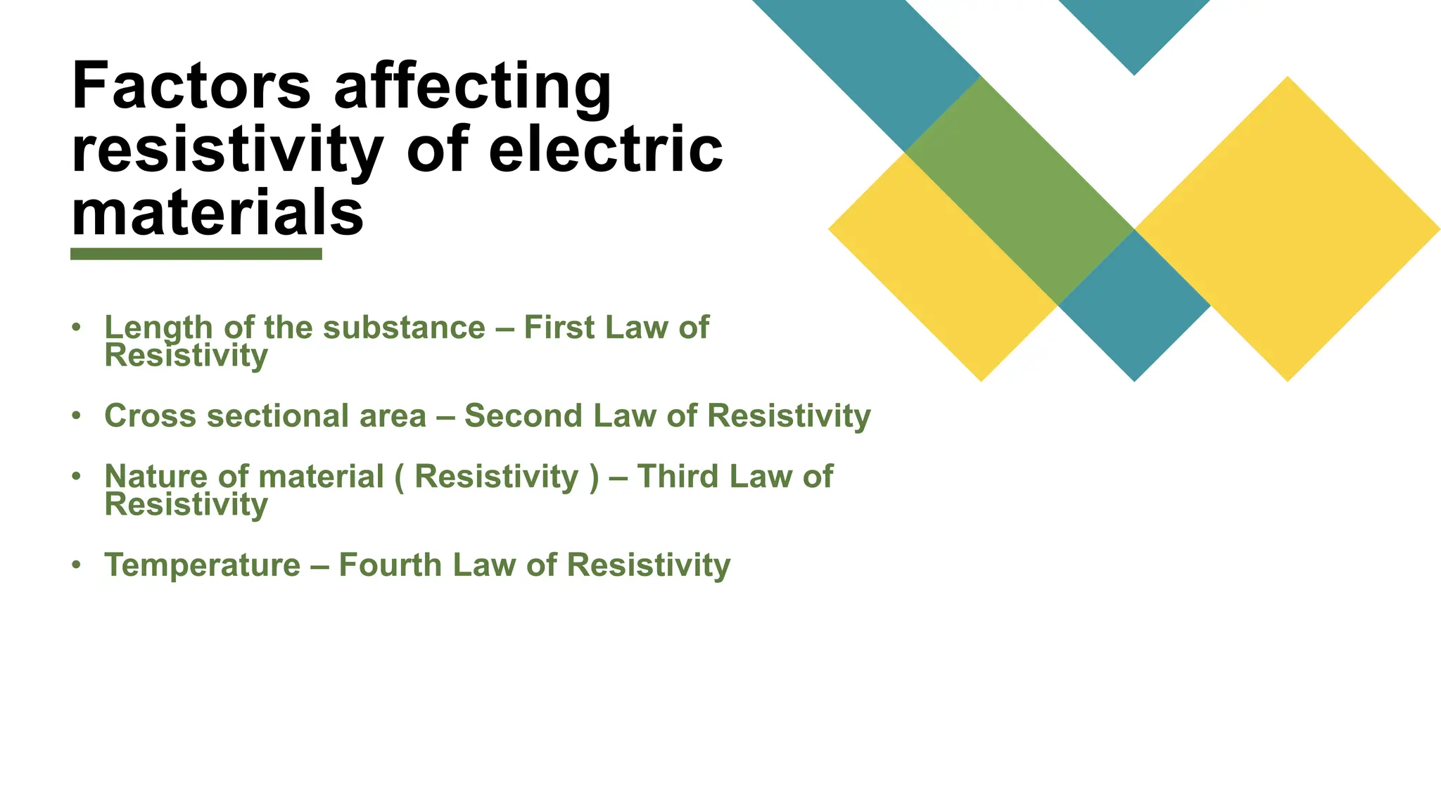 Conductivity of Metals helping you understand the types of conductivity ...