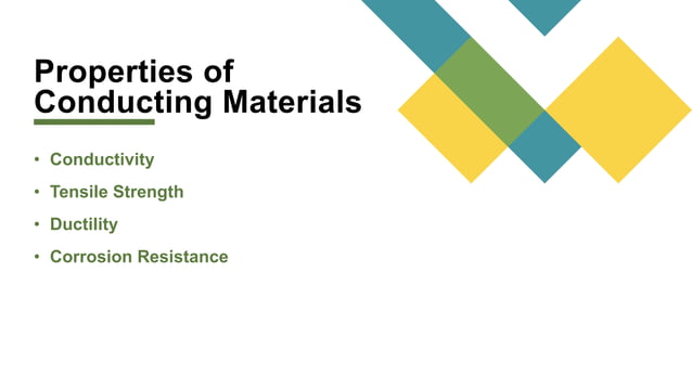 Conductivity of Metals helping you understand the types of conductivity ...