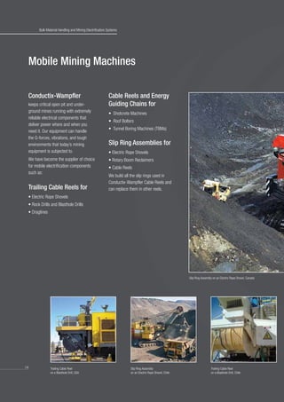 Conductix Wampfler - Bulk Material Handling & Mining Electrification ...