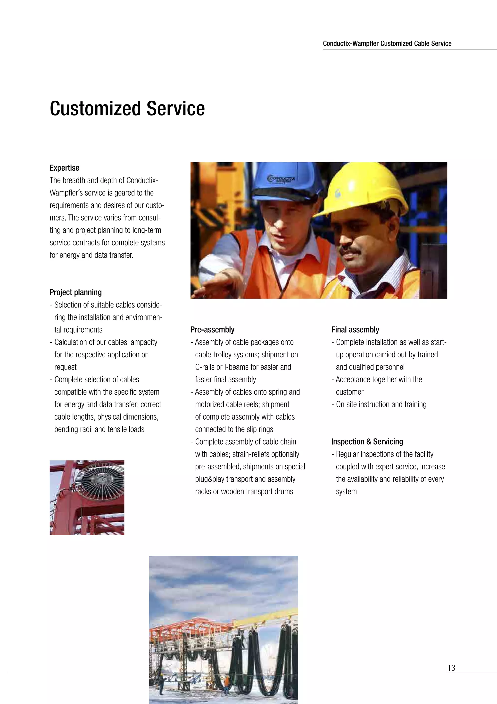 Conductix Wampfler Product Overview Cables | PDF