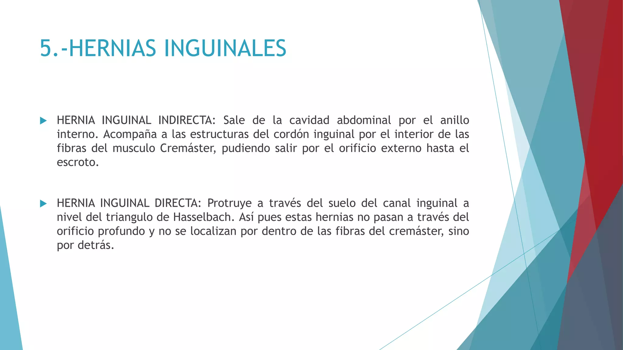 Anatomía Quirúrgica de la región inguinal. | PPTX