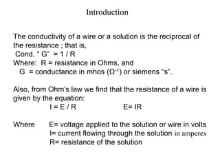CONDUCTOMETRIC METHODS OF ANALYSIS.ppt