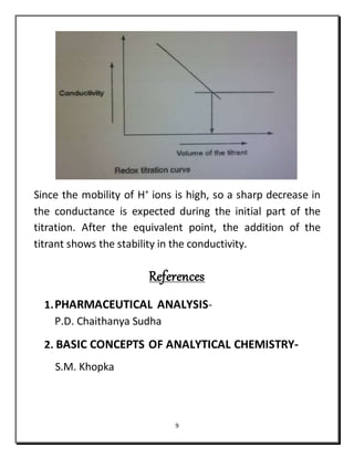 Conductometric titrations (1) | DOCX