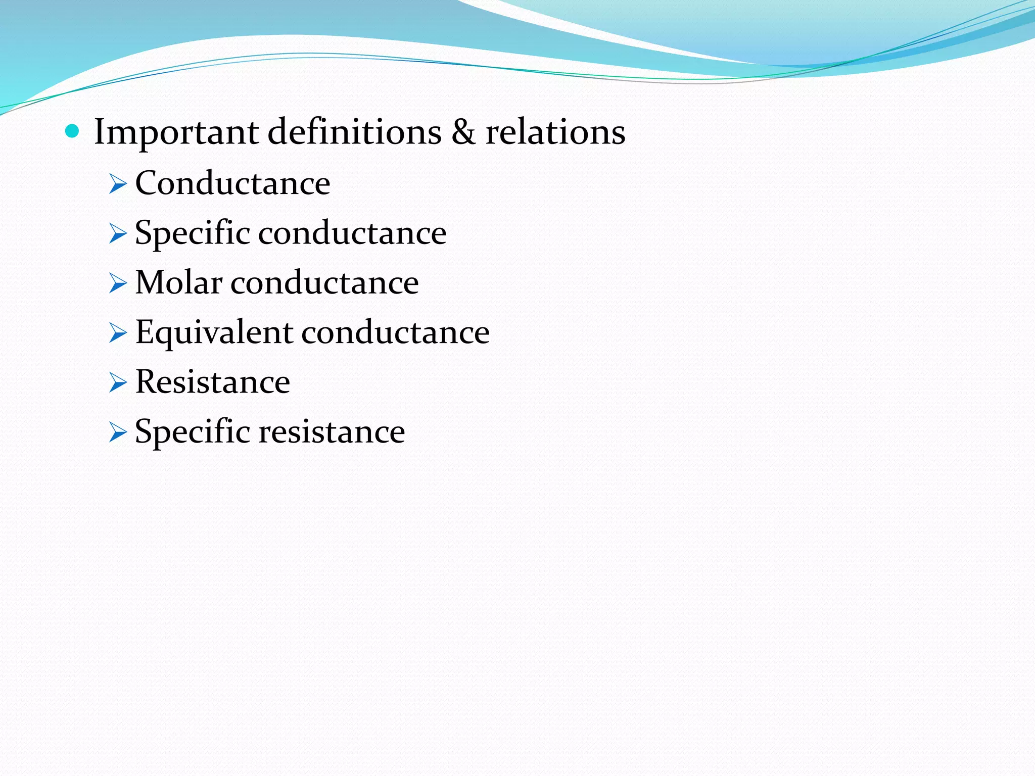 Conductometry titration | PPTX