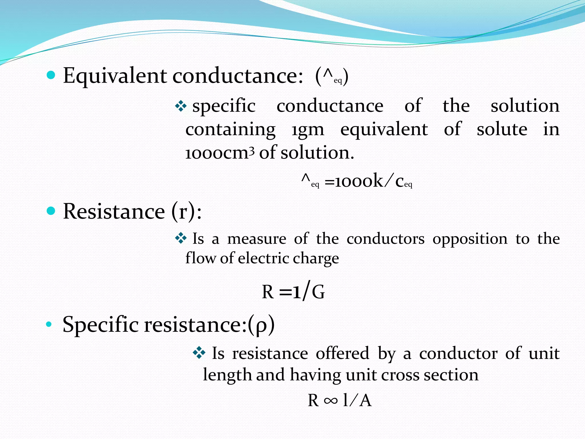 Conductometry titration | PPTX