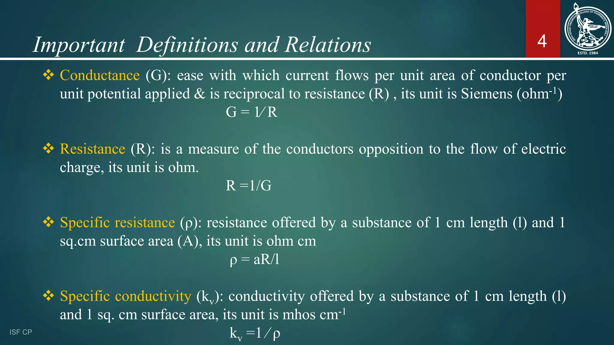 Conductometry | PPTX