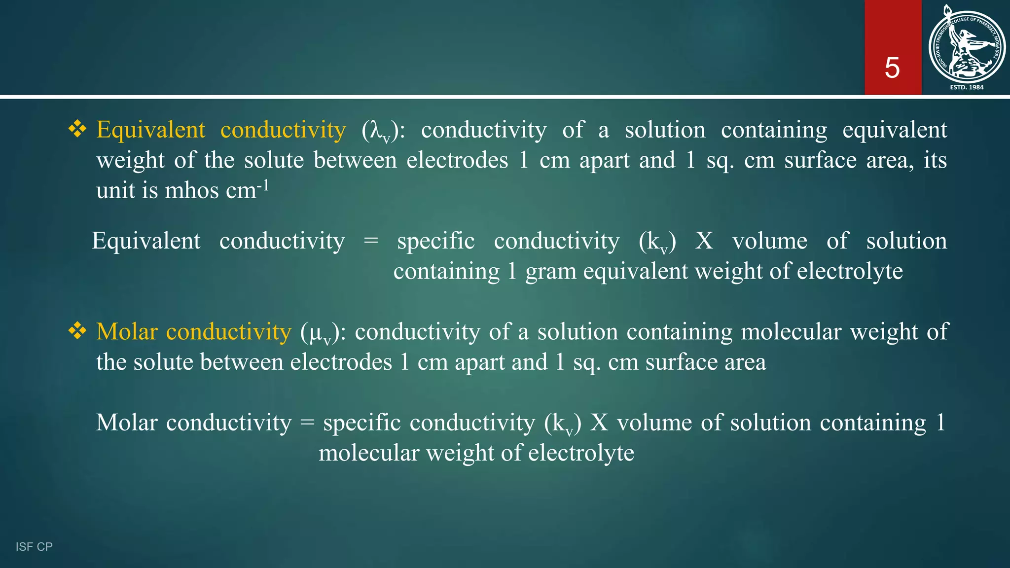 Conductometry | PPTX