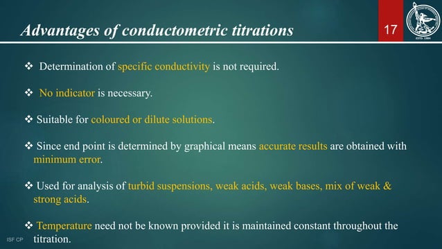Conductometry | PPTX