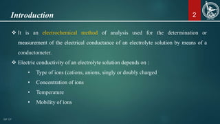 Conductometry | PPTX
