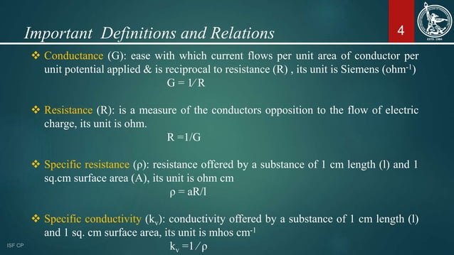 Conductometry | PPTX
