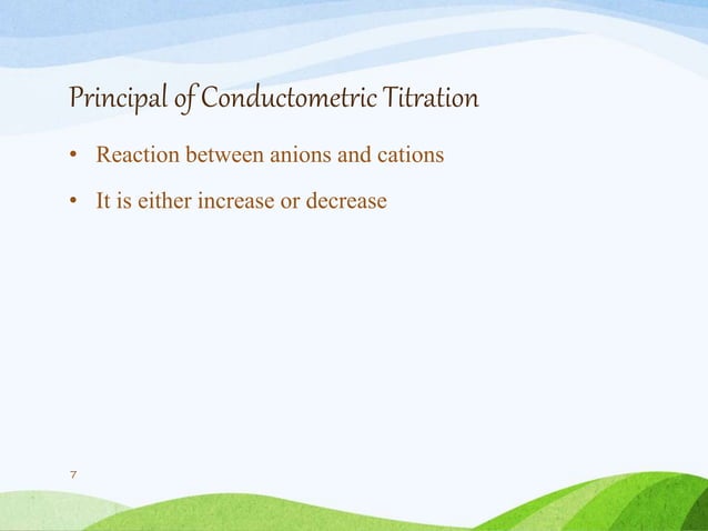 Conductometry | PPT