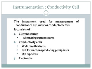 Conductometry | PPTX