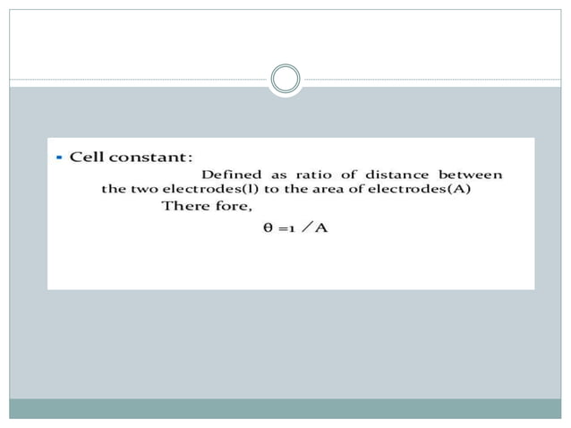 Conductometry | PPTX