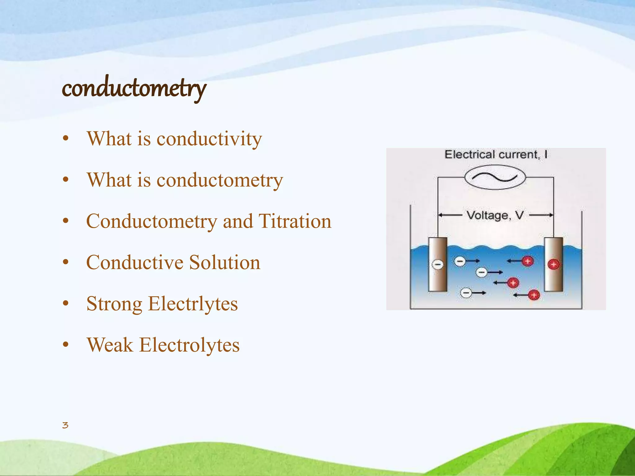 Conductometry | PPTX