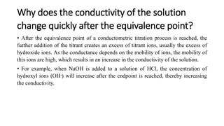 Conductometry | PPTX