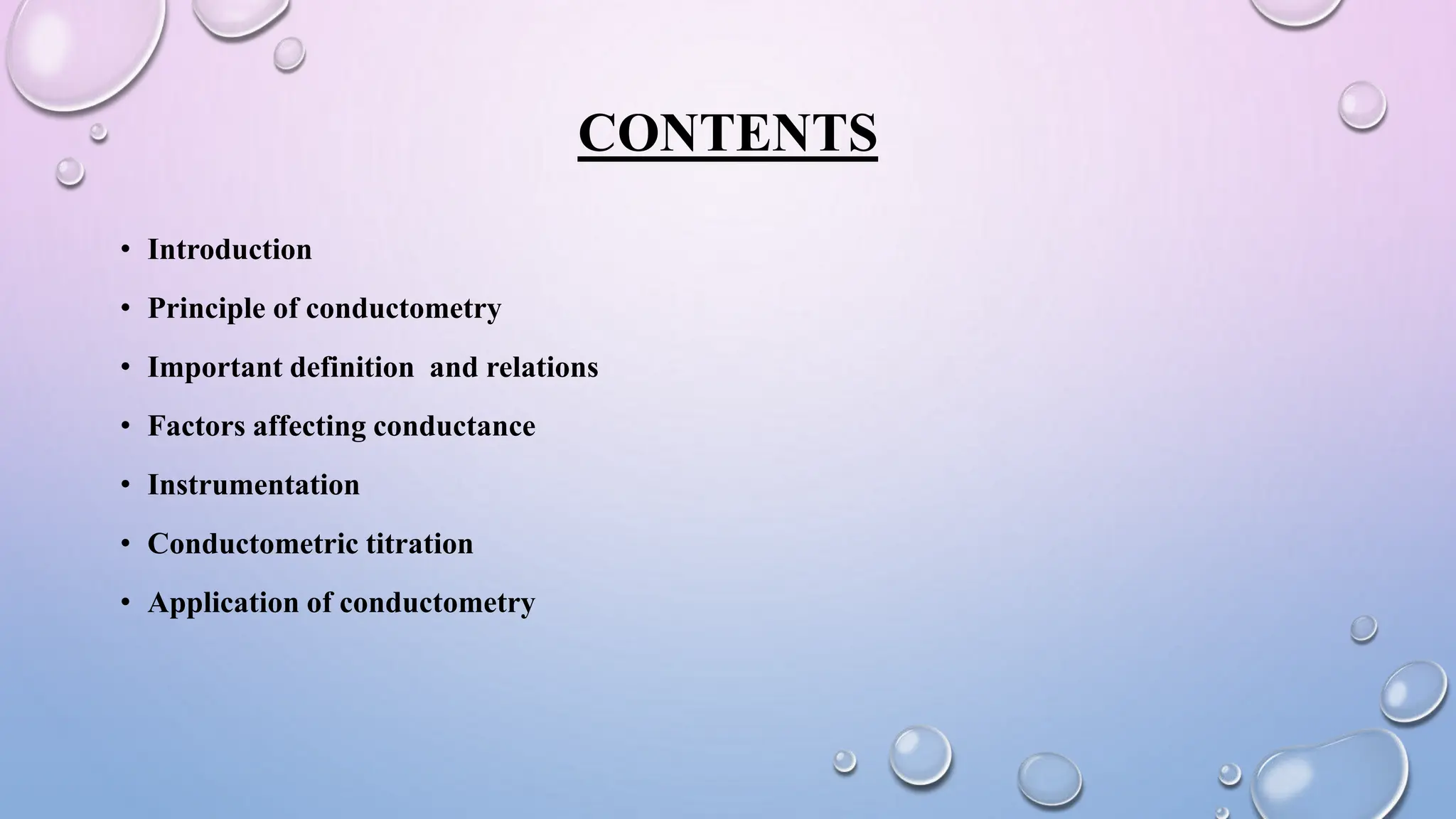 Conductometry Pharmaceutical Analysis BP PPTX Conductometry Pharmaceutical Analysis BP PPTX
