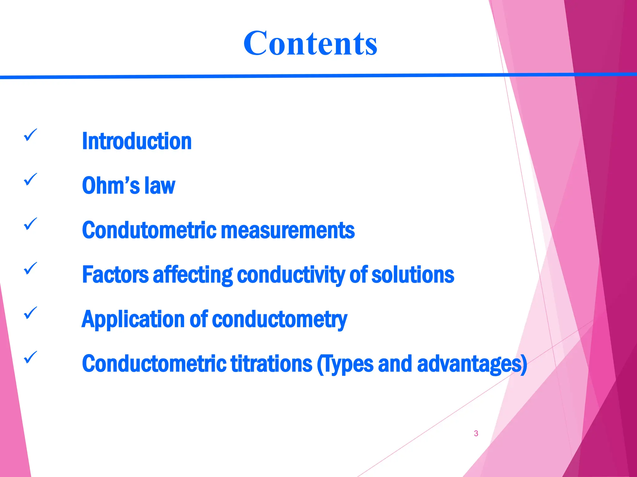 Conductometry & Voltammetry Conductometry & Voltammetry 2018_NU.ppt