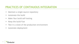 Continuous Integration and Delivery using TeamCity and Jenkins | PPT