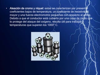 Conductores electricos 1 | PPTX