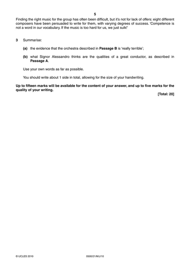 Conductor paper | PDF | Classical Music | Music