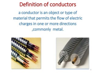 Difference Between Conductor And Insulator With Comparison Chart ...
