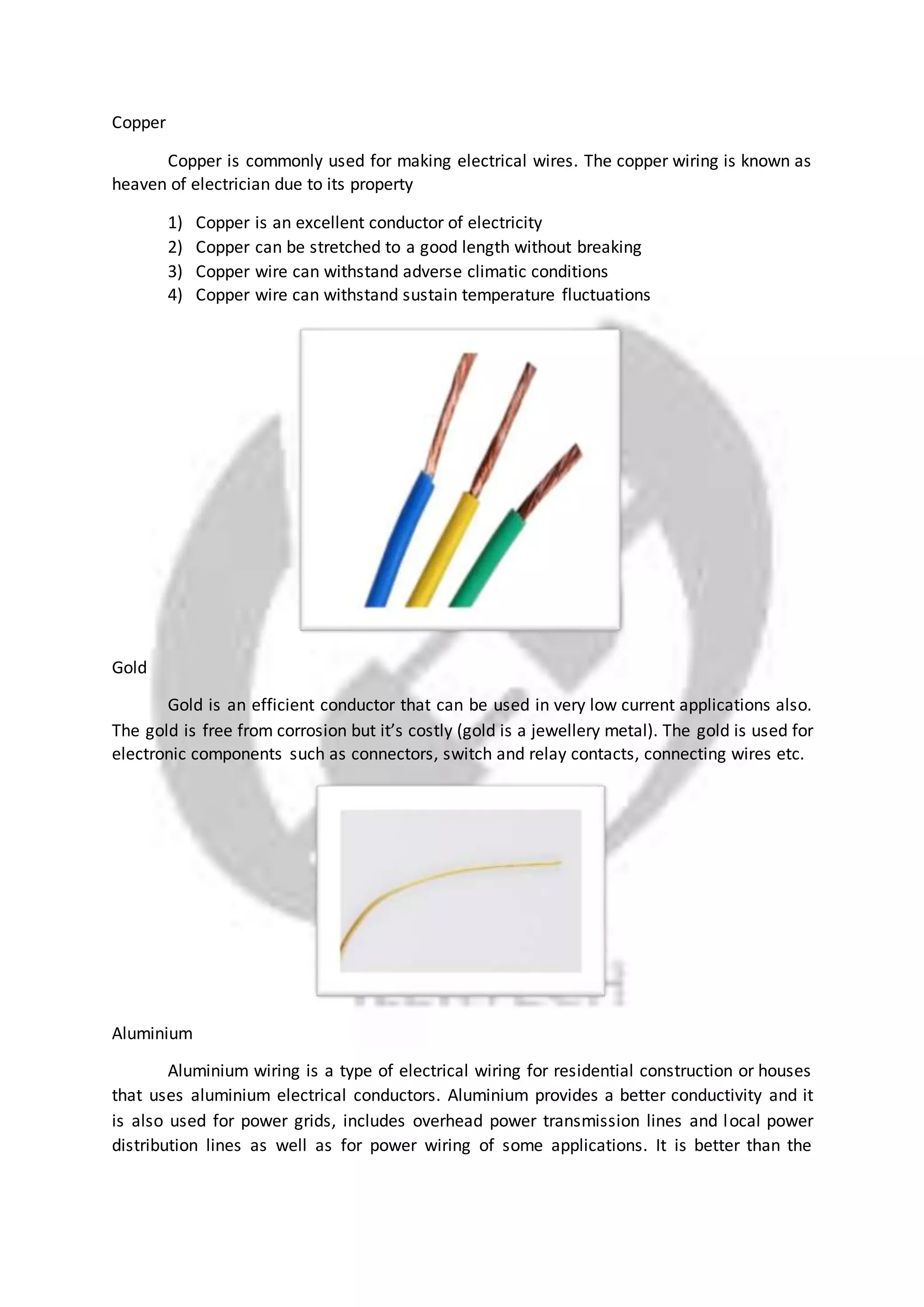A Study of Conductors | DOCX