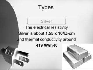 Conductors and its types | PPT