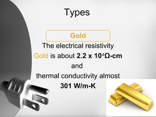 Conductors and its types | PPT