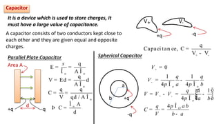 Conductors and capacitors complete ppt.pptx