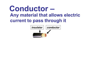 Conductor In Science