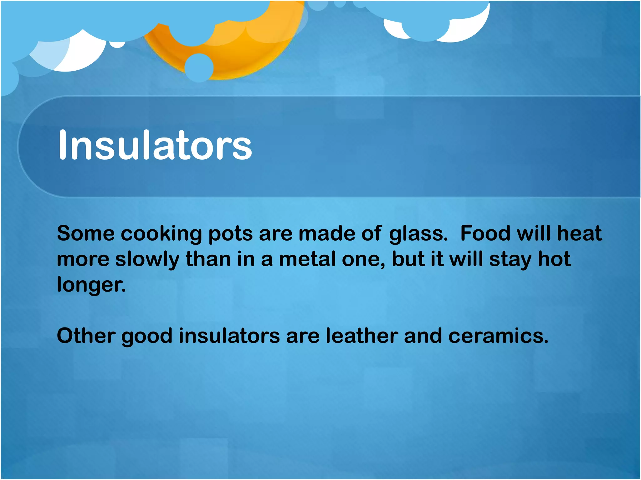 Conductors and Insulators | PPTX | Physics | Science