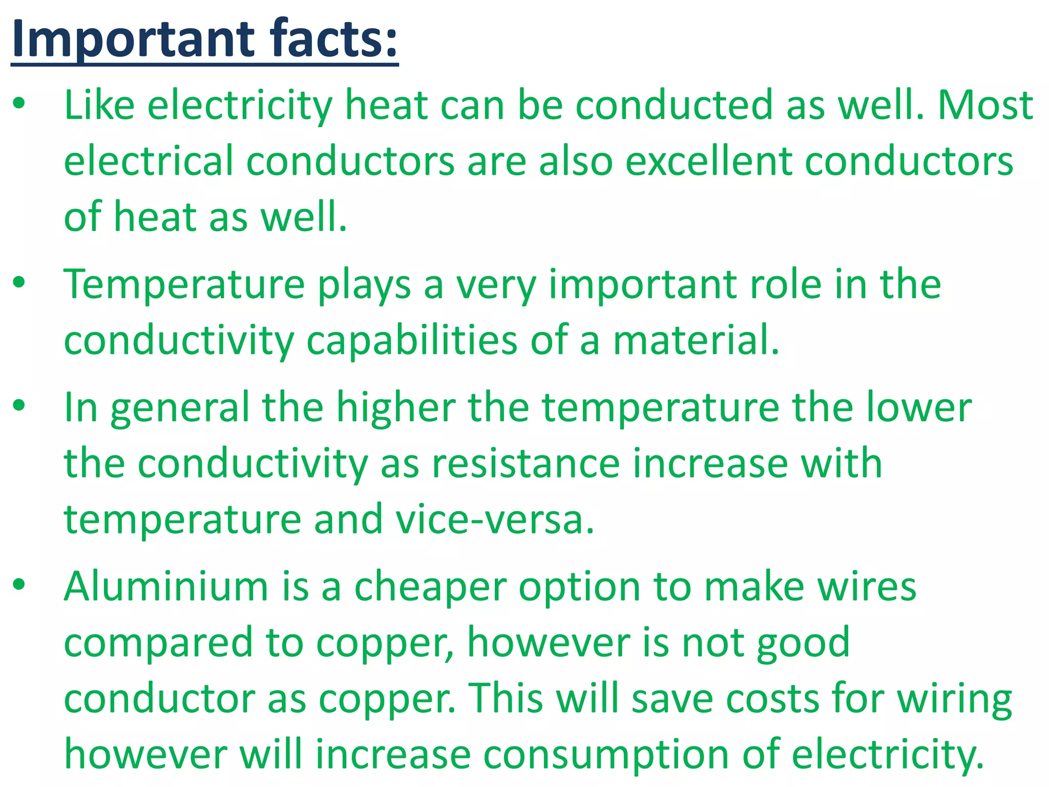 Conductors and insulators | PPTX