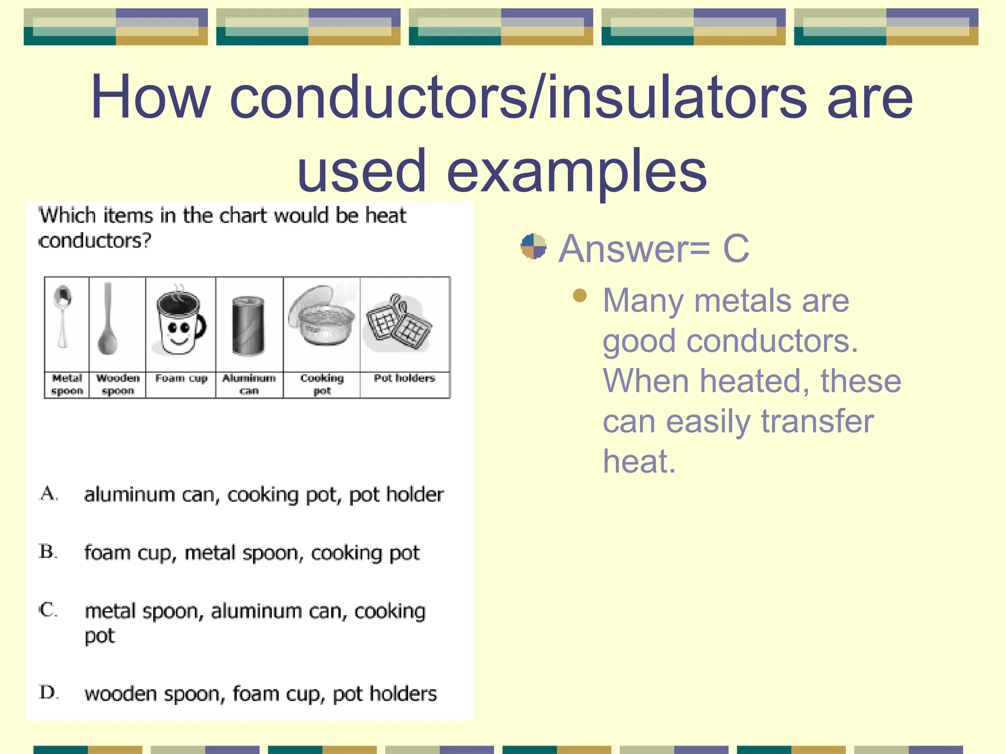 Conductors and Insulators PPT FOR SCIENCE 5 | PPT