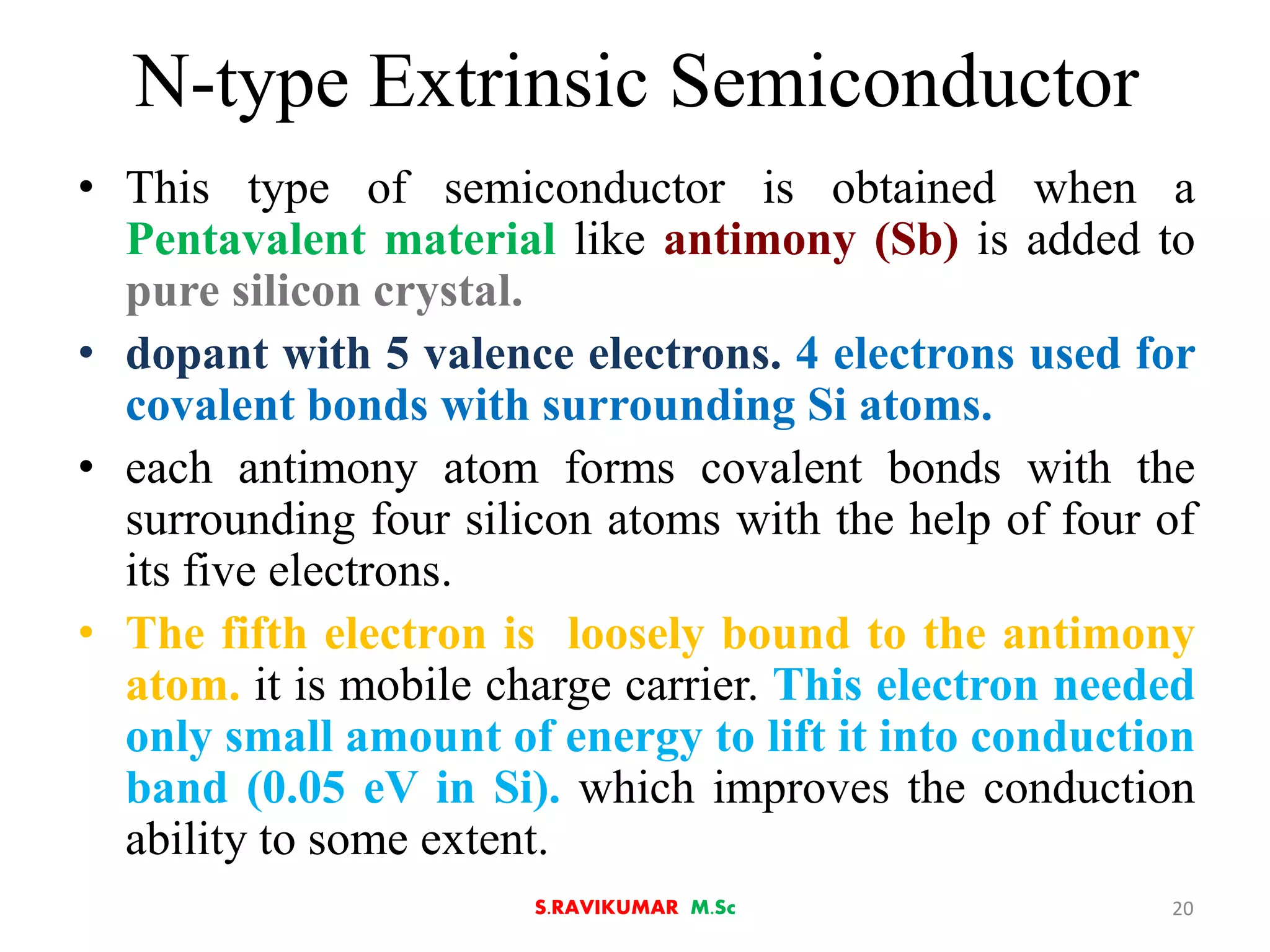 Conductor semiconductor insulator | PPTX