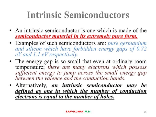 Conductor semiconductor insulator | PPTX | Chemistry | Science