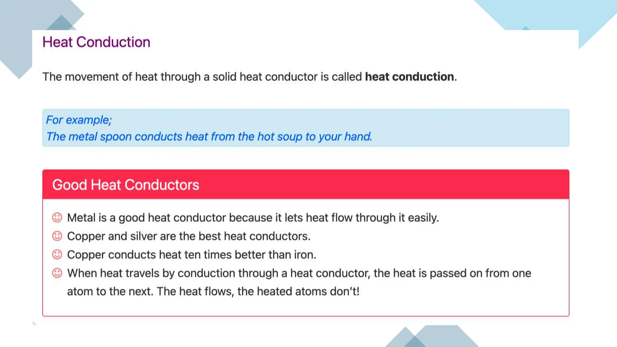 Conductors and insulators of electricity and heat | PPT