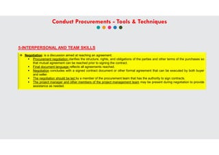 Conduct procurements | PDF