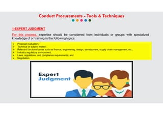 Conduct procurements | PDF