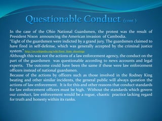 Conduct Unbecoming 1.2 | PPTX