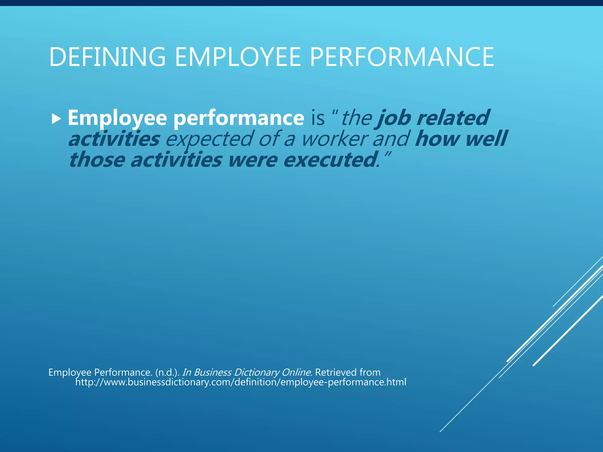 Conduct vs. performance documenting employee performance issues. | PPTX