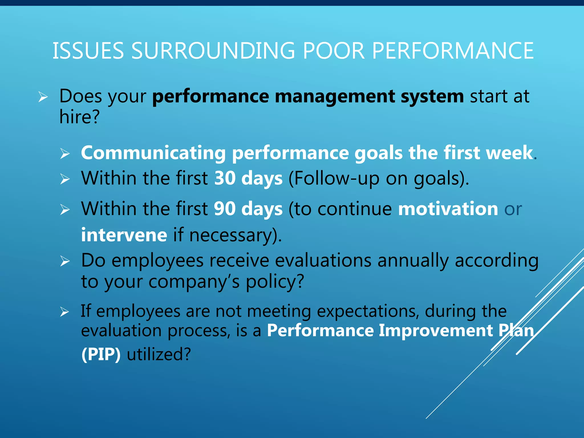 Conduct vs. performance documenting employee performance issues. | PPTX