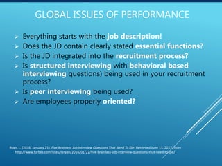 Conduct vs. performance documenting employee performance issues. | PPTX