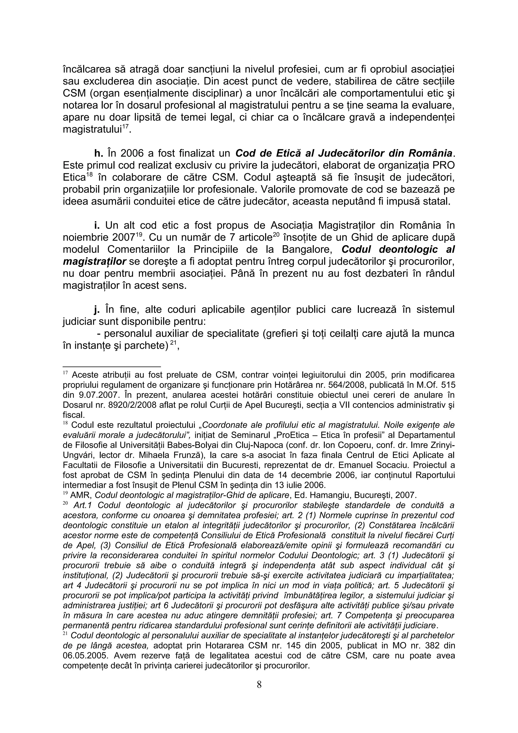 Conduita etica si deontologia profesionala in justitie | DOC