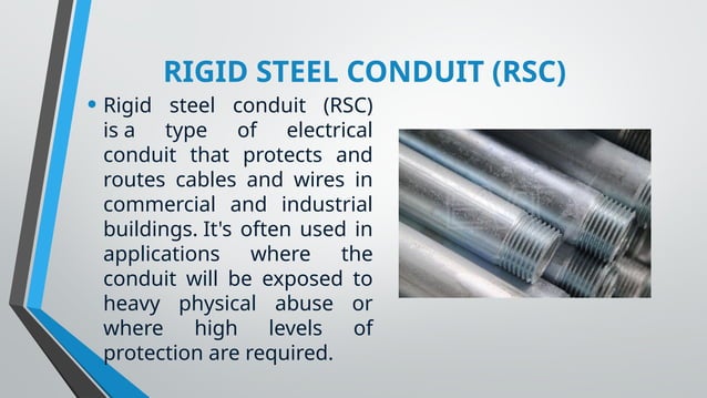 CONDUITS (METALLIC AND NON-METALLIC CONDUITS.pptx