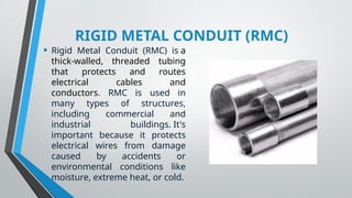 CONDUITS (METALLIC AND NON-METALLIC CONDUITS.pptx