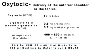 Conduct of vaginal delivery | PPTX
