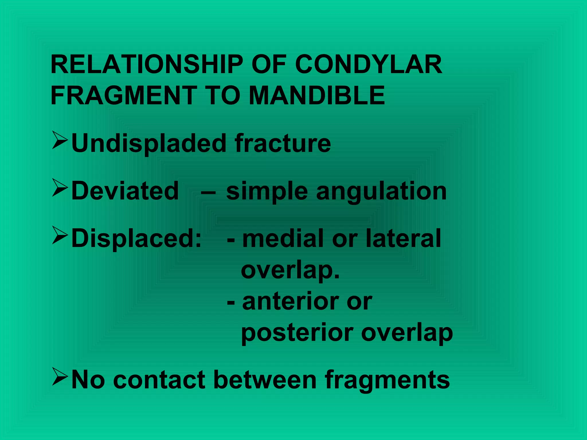 Condylar fracture | PPT