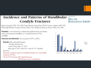 maxillofacia truma. managment of condylar fracture | PPTX