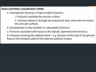 maxillofacia truma. managment of condylar fracture | PPTX