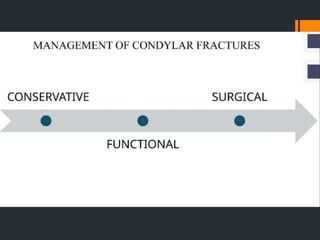 maxillofacia truma. managment of condylar fracture | PPTX